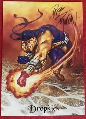 ULTRAVERSE DROPKICK P05 DAVE DORMAN SIGNED PROMO CARD SKYBOX MASTER ...