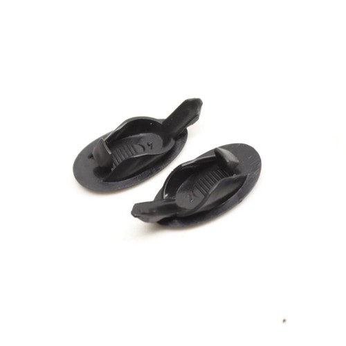 2Pcs Door Panel Cover Clip for BMW 3 Series E46 Black ABS OEM Part ...