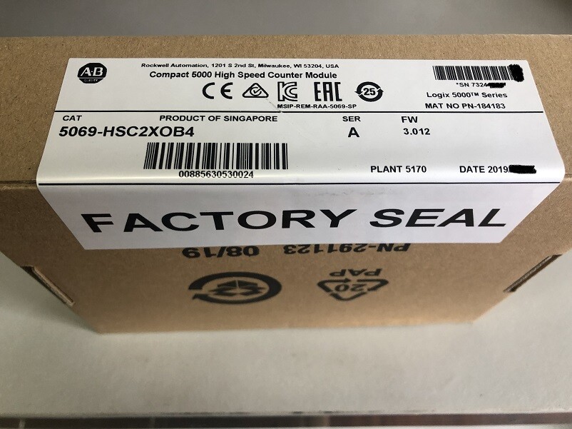 AB New Sealed Allen Bradley 5069-HSC2XOB4 CompactLogix High Speed ...