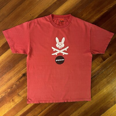 Popwar Skateboards T Shirt Large Vtg Y2K Punk Grunge Skate | eBay