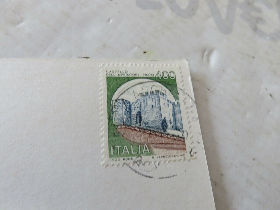 CP Vintage Postcard ANGHIARI Sunset At Poggiolino Shipped 1985 | eBay