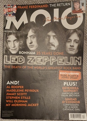 Mojo 143 October 2005 Led Zeppelin, Sinead O'Connor +More | eBay