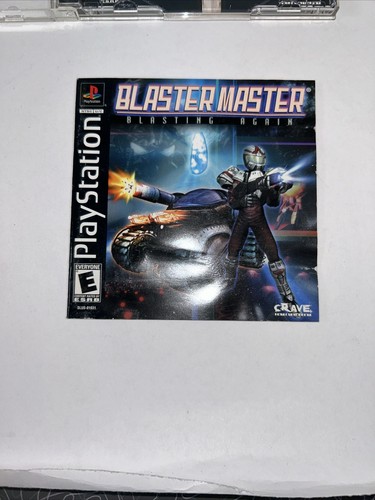 Blaster Master: Blasting Again (Sony PlayStation 1 PS1) Complete with ...
