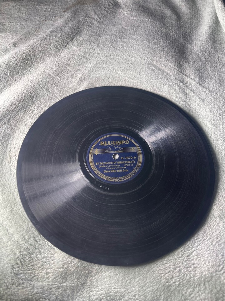 BLUEBIRD Record 78 rpm 7870 BY THE WATERS OF MINNETONKA | eBay