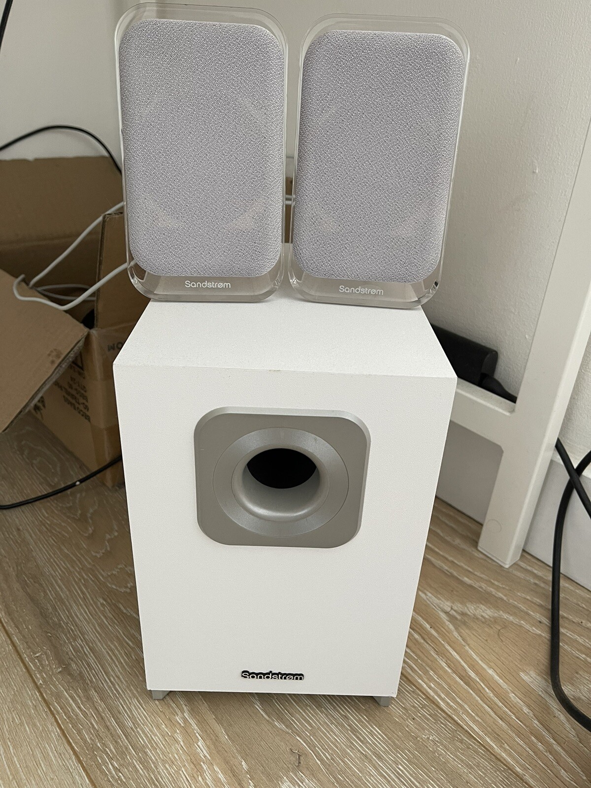 SANDSTROM SSP21BT19 2.1 Wireless PC Speakers - White | eBay UK