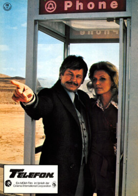 Telefon ORIGINAL Aushangfoto Charles Bronson / Lee Remick / Donald ...