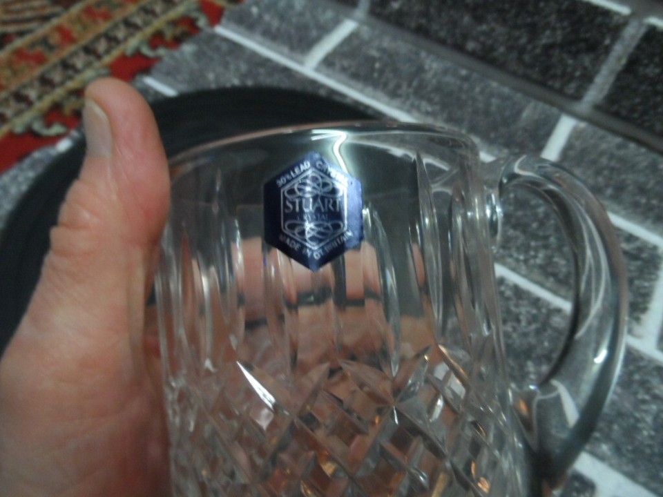 Stuart Crystal Lead Crystal Glass Tankard | eBay UK