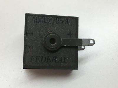 Vintage Federal 404D2795-A Radio Rectifier - NEW | eBay