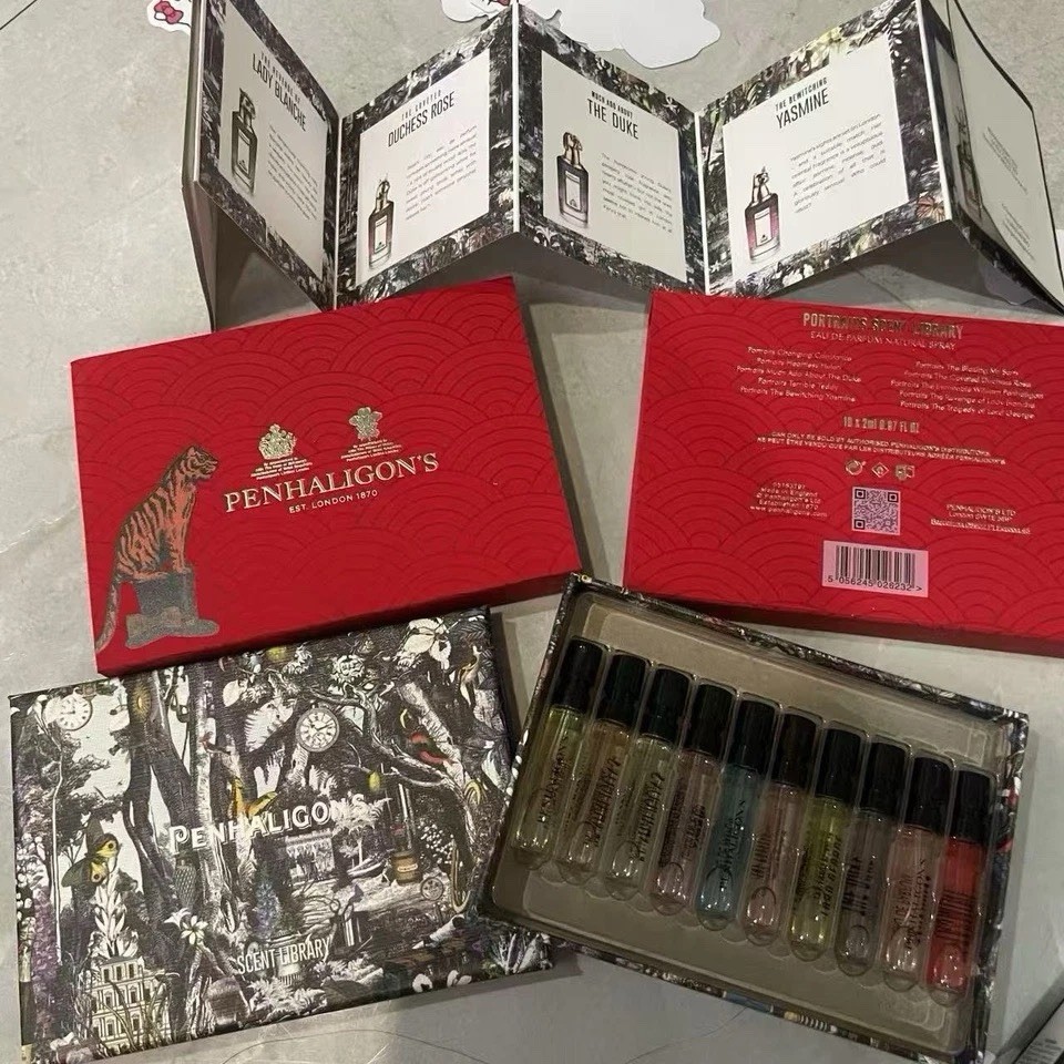 Penhaligon's Portraits Scent Library 10x2ml/.07oz Travel Mini Set ...