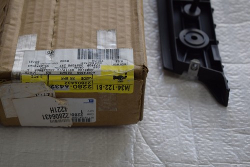 2015-2017 GMC REAR BUMPER SIDE BRACKET LEFT SIDE FACTORY OEM 22806431 ...