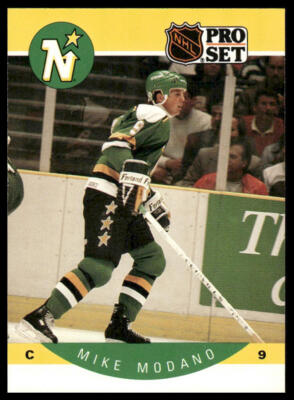 Mike Modano Rookie RC 1990-91 Pro Set #142 Minnesota North Stars | eBay