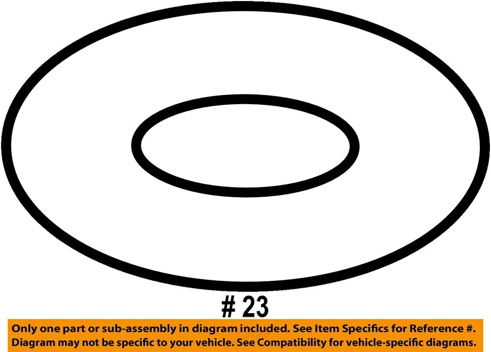 GM OEM 13-23 ATS Engine Turbocharger Components-Vent Tube Seal 12634281 ...
