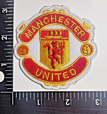 Manchester United Team Iron or Sew On Embroidery Patch 3" | eBay