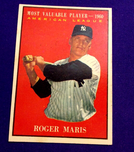 1961 TOPPS ROGER MARIS NRMT #478 ORIGINAL YANKEES | eBay