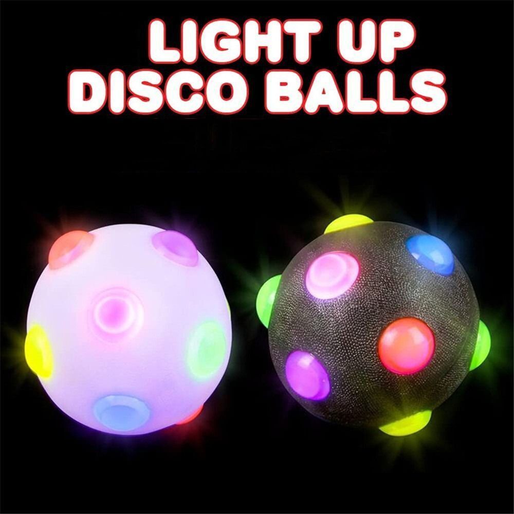 LED Light Bouncing Ball Bouncing Ball Jumping Glow In The Dark | eBay UK