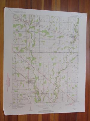 Acton Indiana 1954 Original Vintage USGS Topo Map | eBay