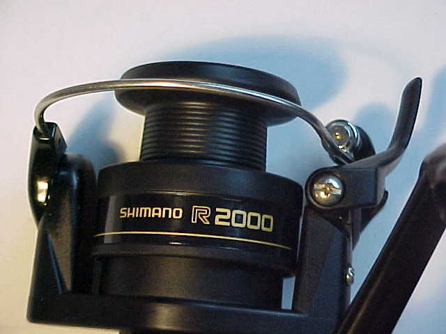 NEW SHIMANO IX R2000 spinning reel 2000 R QUICK FIRE TRIGGER CAST rear ...