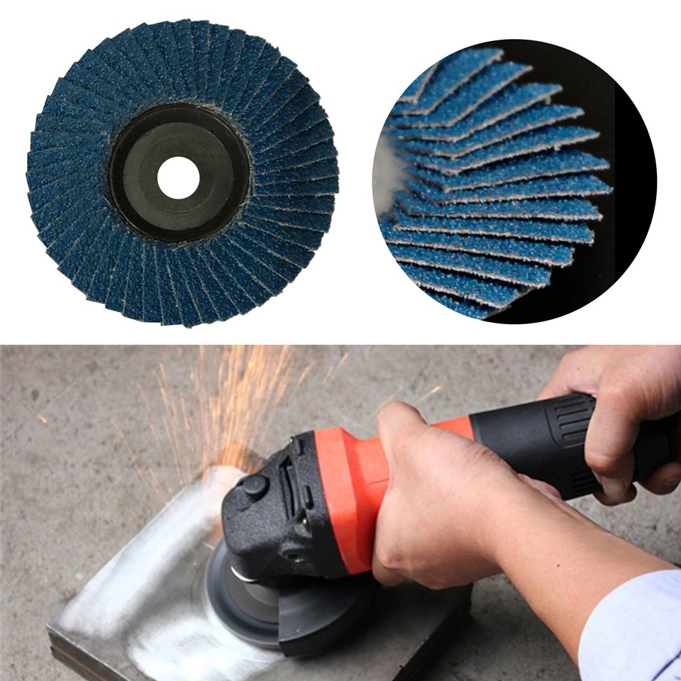 1-10PCS 75mm 3 inch Mini Flap Discs Sanding Disc 80 Grit Angle Grinder ...
