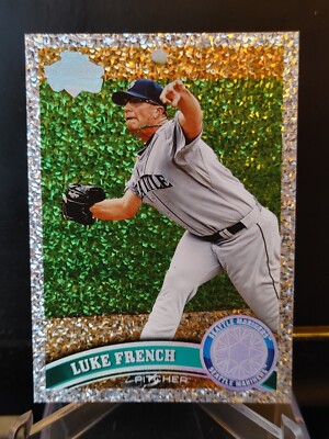 Luke French 2011 Topps Diamond Anniversary Silver #624 - Seattle ...
