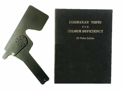 Pinhole Occluder with Ishihara Colour Vision Test for Color Deficiency ...