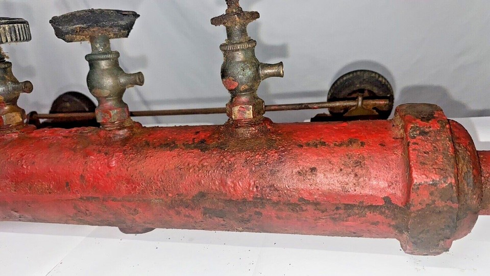 Cast Iron Water Column for Boiler on a Steam Engine Hit Miss Steam Part ...