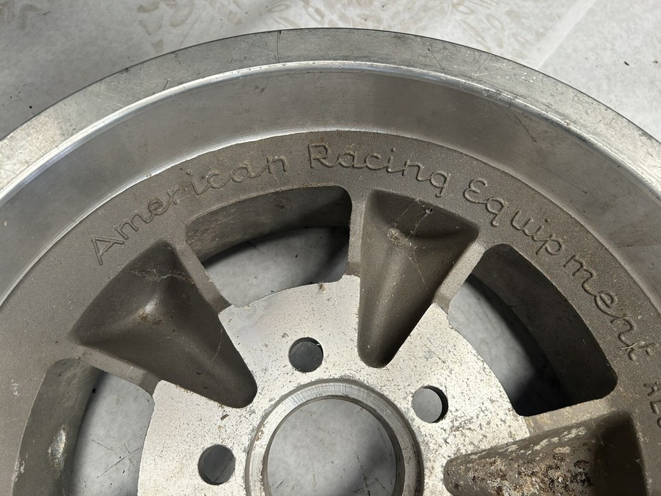 AME Torque Thrust Mag Wheel New 15x6 Ford Mopar AMC Single Spare NOS ...