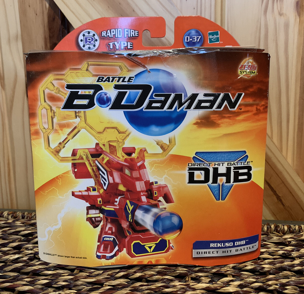 Battle B-Daman Rekuso DHB Direct Hit Action Figure Toy Rapid Fire 2005 ...