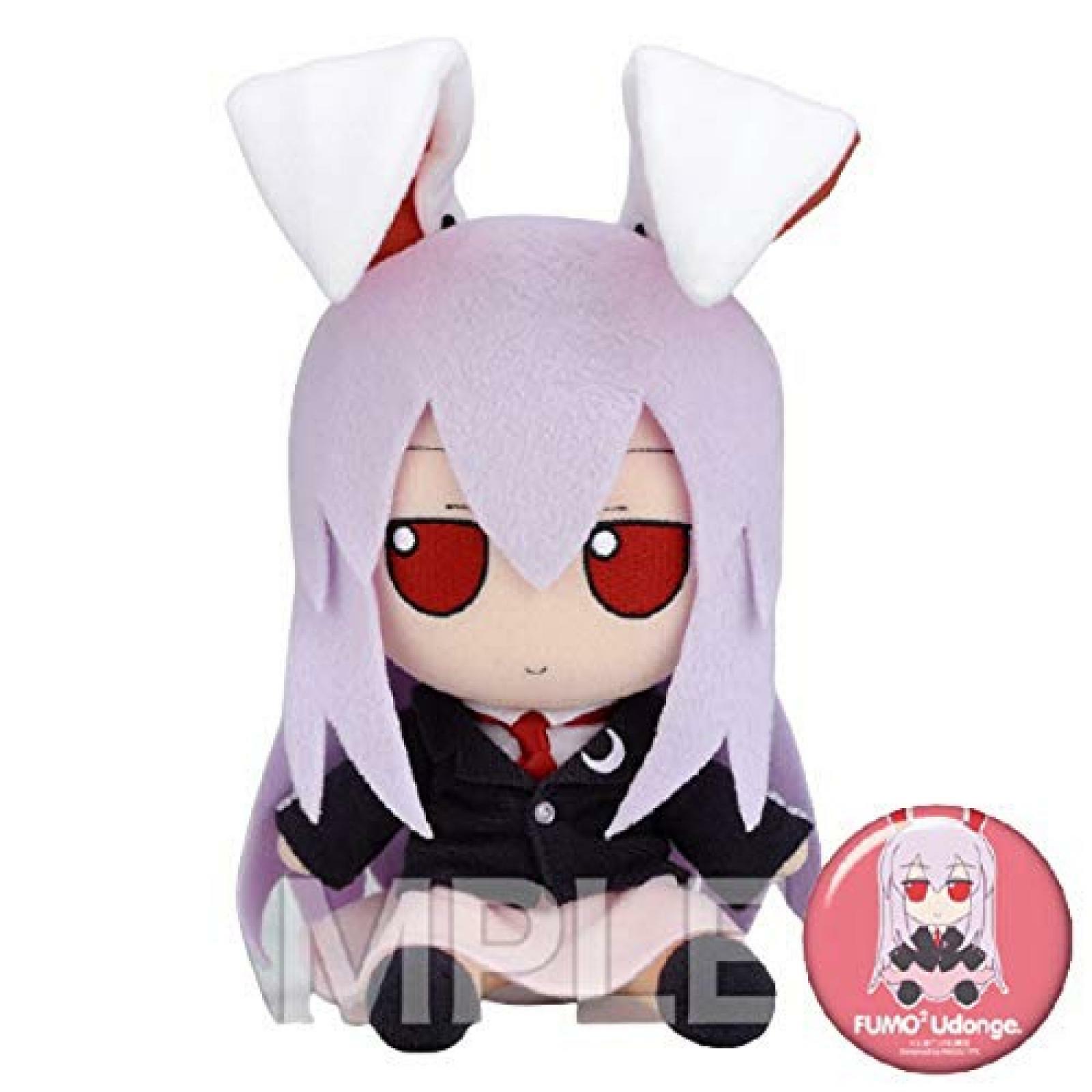 Touhou Fumo Fumo Udonge Series 21 Plush Doll with Button Badge Gift New ...
