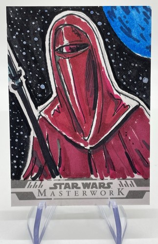 2024 Star Wars Masterwork Emperor’s Royal Guard Sketch Artist Mike La ...