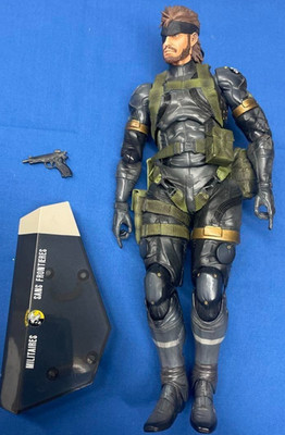 Play Arts Kai Metal Gear Solid Snake Field uniform Ver Action Figure No ...
