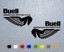 MOTORCYCLE STICKER Buell PEGATINA DECAL VINYL American Motorcycle ...