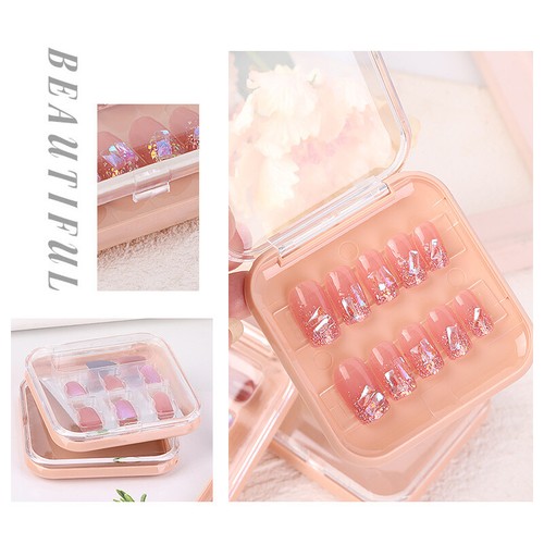 Empty Nail Art False Nail Tips Sorting Storage Jewelry Box Case ...