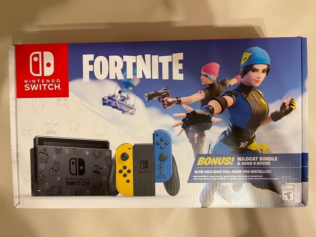Nintendo Switch - Fortnite Double Helix Console Bundle for sale online ...