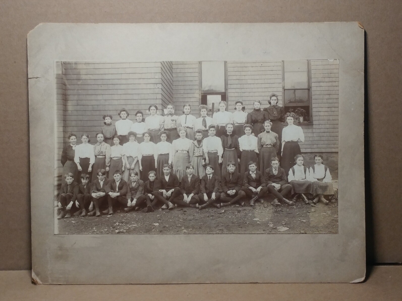 2056----c.1910 Rocky Grove High School class photo - Franklin PA - all ...
