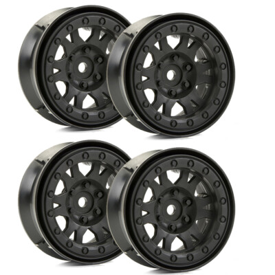 Pro-Line Impulse 1.9" Black Plastic Bead-Loc Wheel (4): Rck Crwl Front ...