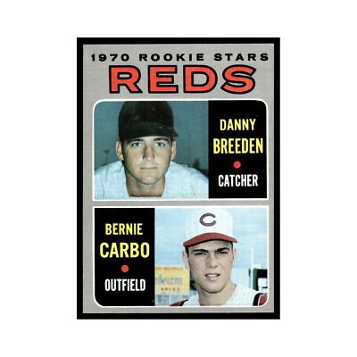 1970 Topps Baseball Card Danny Breeden Bernie Carbo RC #36 | eBay