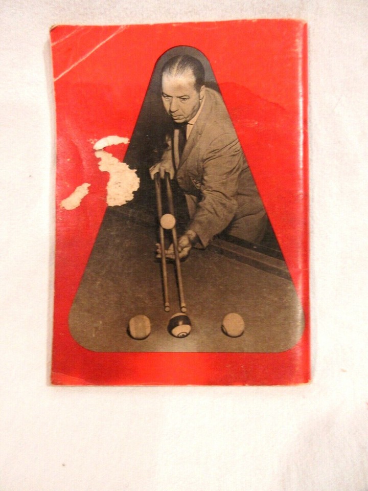 1966 Jimmy Caras Trick & Fancy Shots in Pocket Billiard Made Easy Book ...