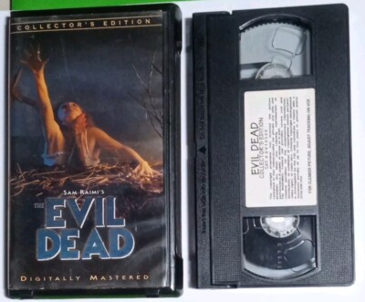 The Evil Dead VHS 1998 Sam Raimis Horror The Collectors Edition ...