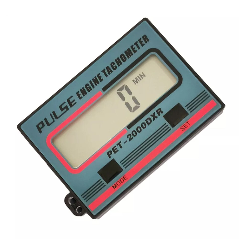 Digital 1~99999 minutes Meter Tachometer Pulse Engine Gauge Inductive ...