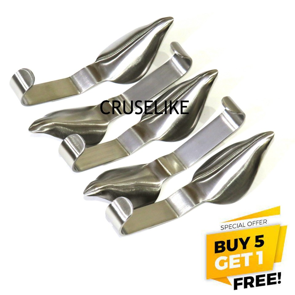 5 pcs Dental Laster Cheek Retractor For 3rd Upper Molar Dentist Tool ...