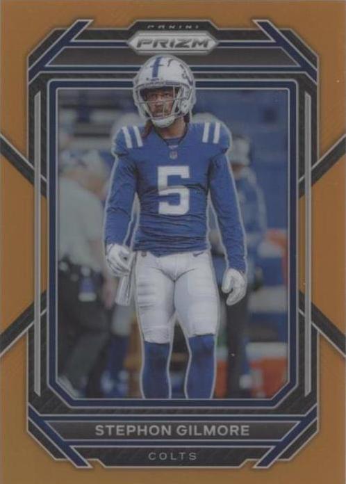 2022 Panini Prizm - Stephon Gilmore #128 Orange Prizm /249 for sale ...