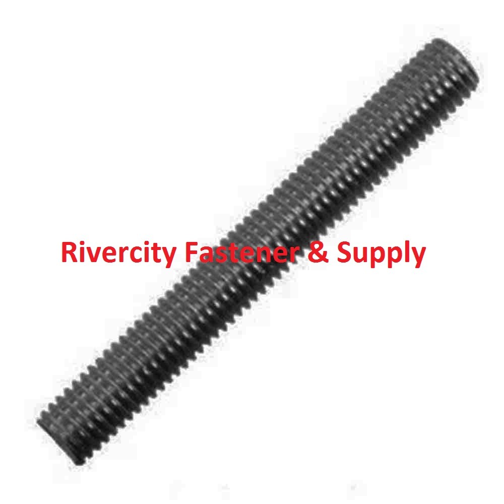 M10-1.25 or 10mm or M10 or 10 millimeter Fine thread all threaded rod ...