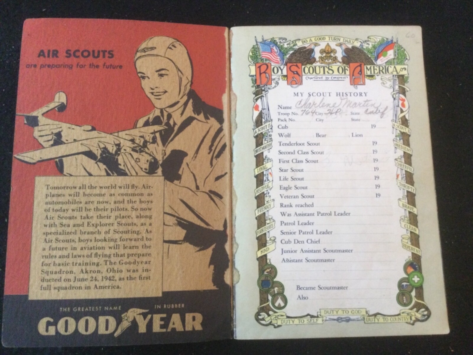 Lot of 3- Boy Scout of America Handbooks for boys & patrol leader 1st ...