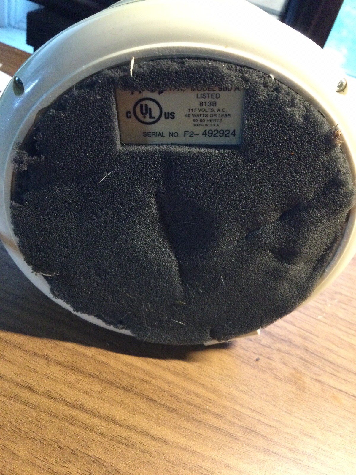 Marpac Sleep Mate 980A Sound Screen White Noise Machine 2 Speed Made In ...