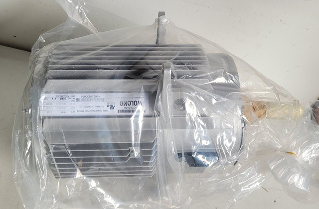 Wolong HD52AZ466 3 HP 460V 3PH 1130RPM Condenser Blower Motor for sale ...