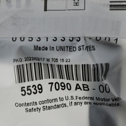 07-18 JEEP WRANGLER JK TAILGATE UPPER HINGE COVER BEZEL OEM MOPAR ...