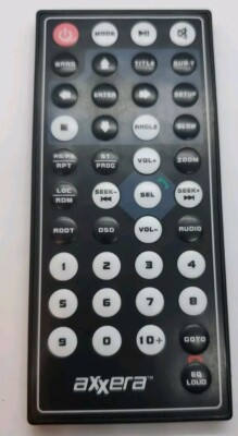 Original Axxera Dual Jensen Remote Control XDVD236BT DV526BT XDVD256BT ...