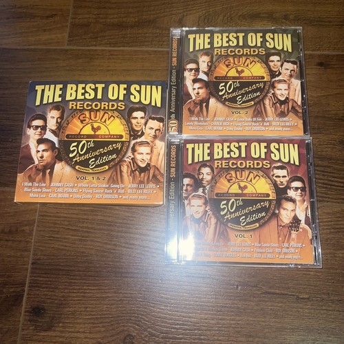Best of Sun Records 50th Anniversary Edition CD Set Vol 1& 2 Factory ...