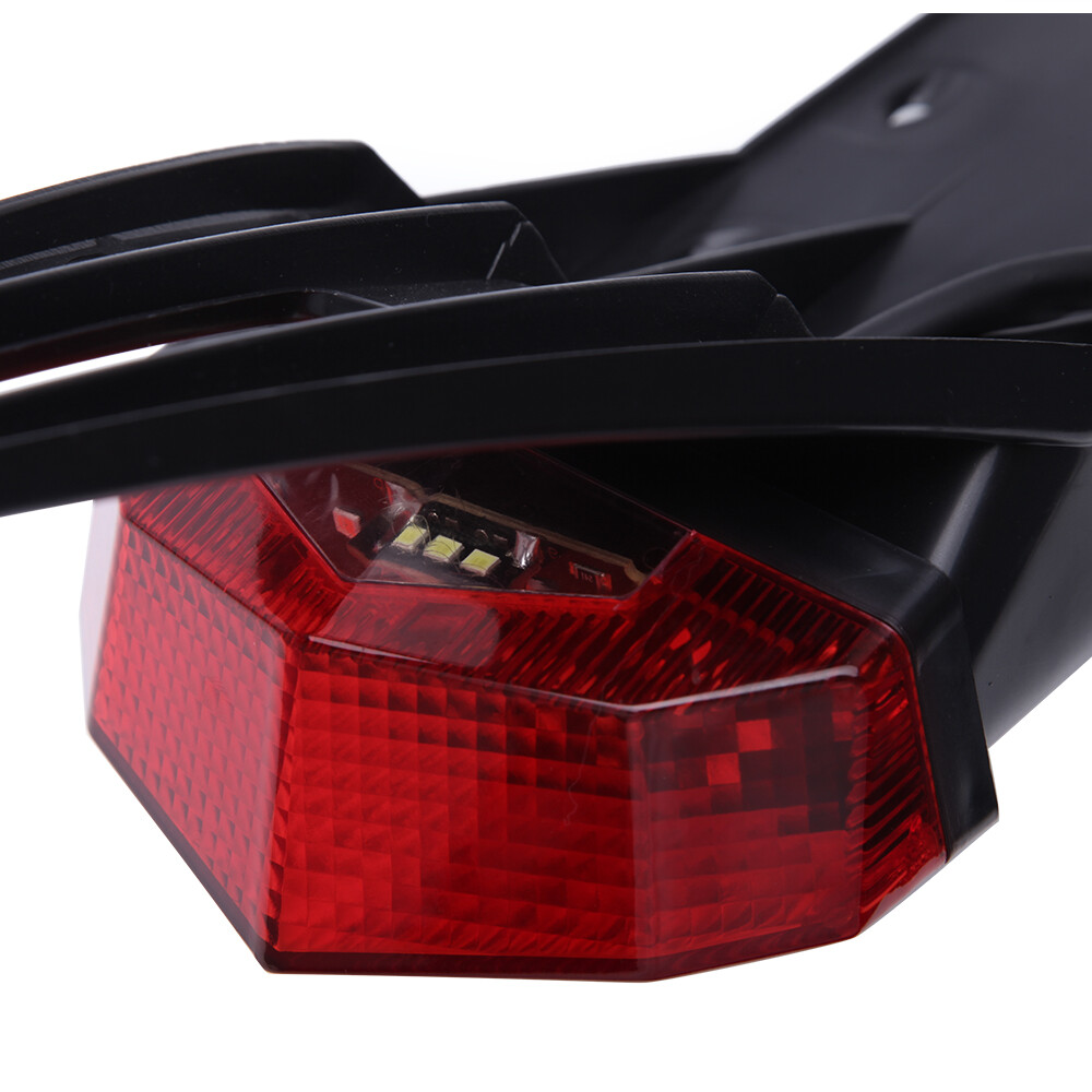 Enduro Dirt Bike LED Rear Fender Brake Tail Light Turn Signal Off-Road ...