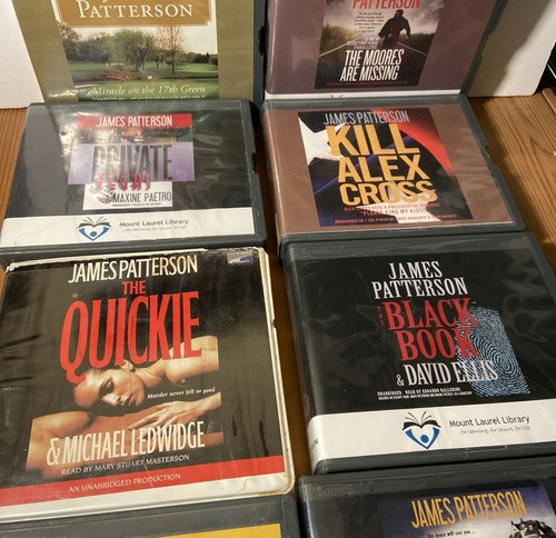 Mystery Audiobooks on CD Lot of 10 Random - Thriller Crime Suspense ...